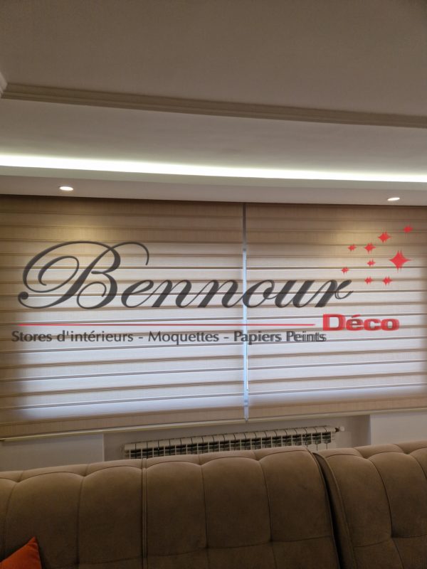 STORE ZEBRA JOUR/NUIT POUR CUISINE ; SUR MESURE ET SUR COMMANDE ...