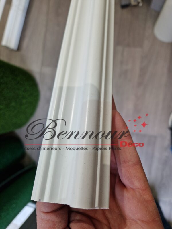 CIMAISE MURALE 5,7 CM ; LONGUEUR BARRE = 2M90 - Bennour Déco